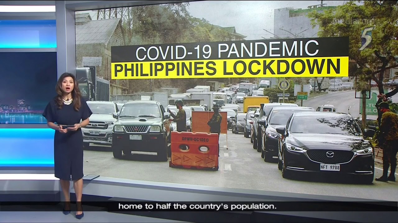 News 5 - Mon 16th March 2020 - COVID-19 Pandemic: Philippines Lockdown ...