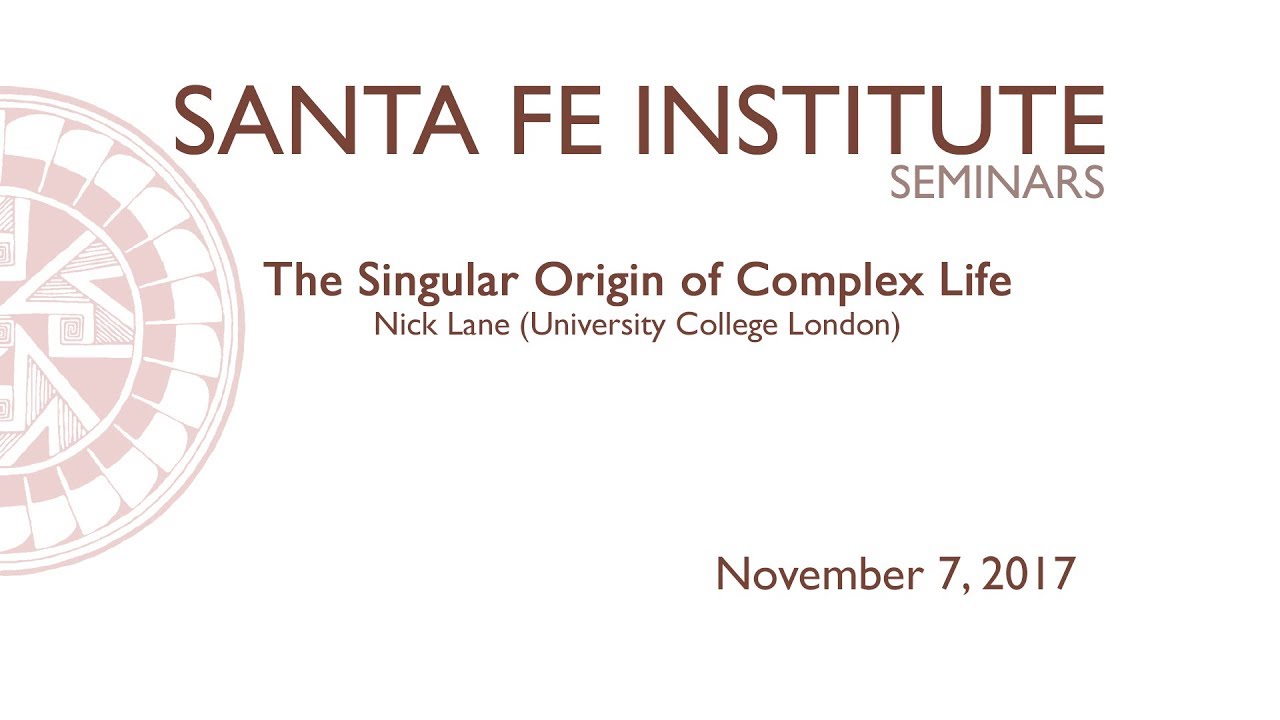 The Singular Origin of Complex Life - YouTube