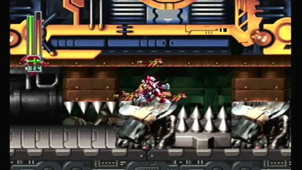 Megaman X 6 Xtreme Mode 100% Zero Walkthrough Part 9 Metal Shark Player ...