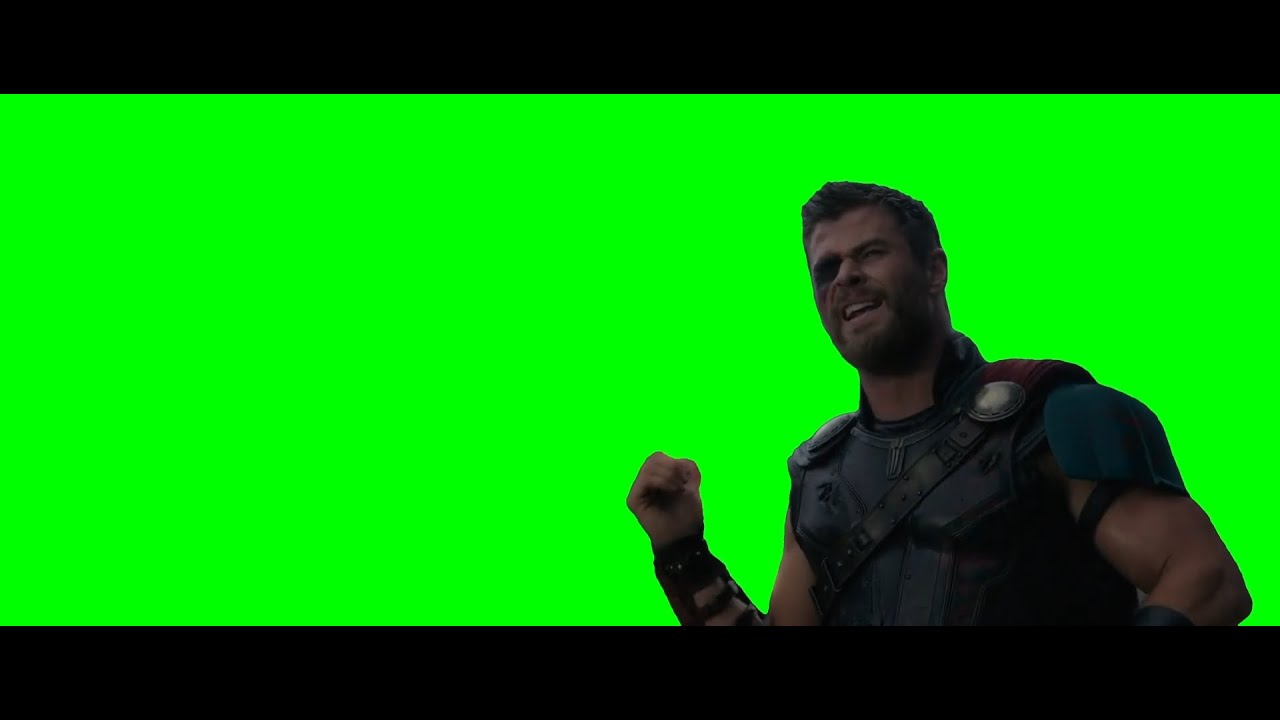 Thor "You Can't Defeat Me" Green Screen - YouTube
