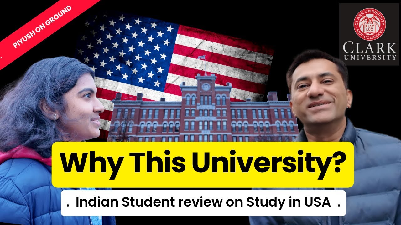 Indian Student Review: Inside Clark University Campus Tour | Why Study ...