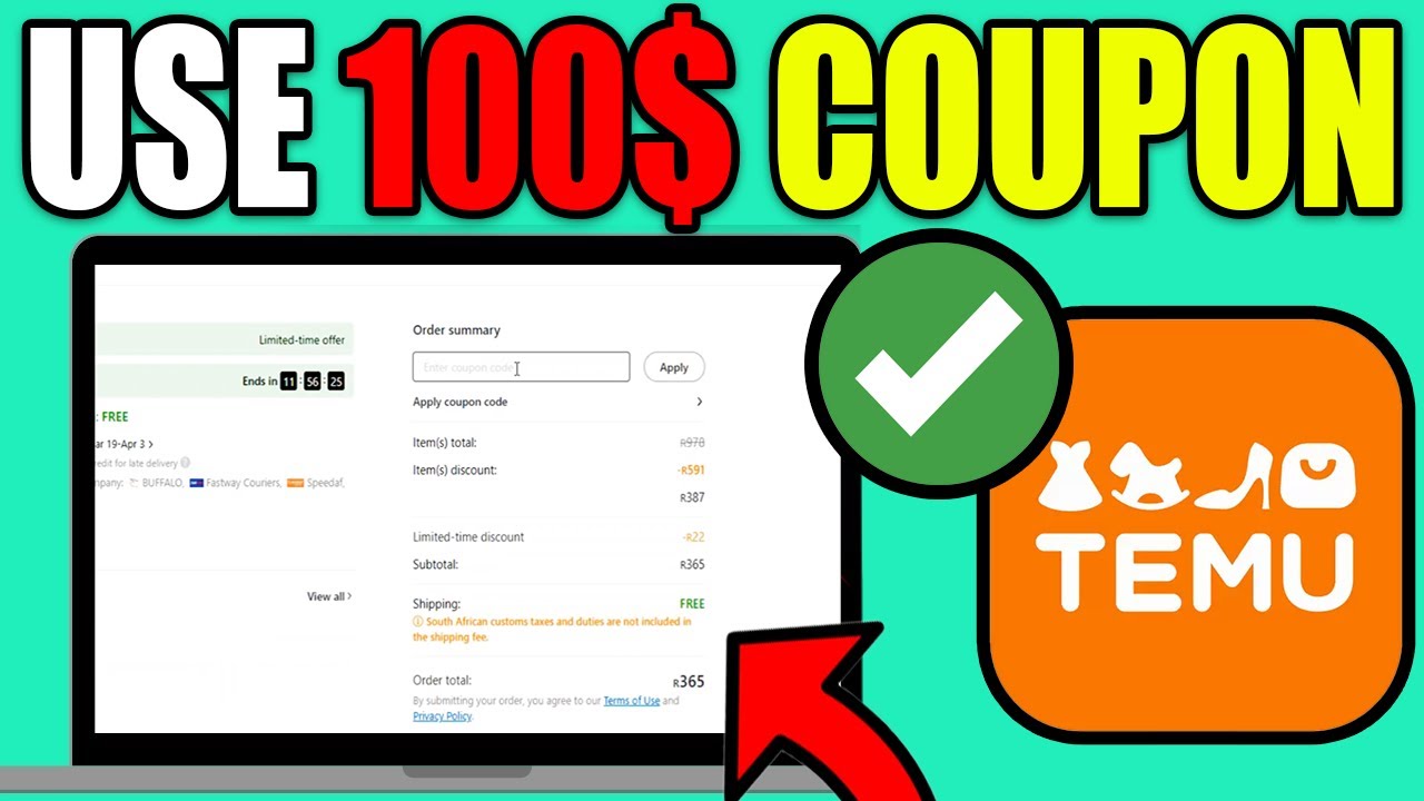 How to Use Temu $100 Coupon Bundle (Best Method) - YouTube