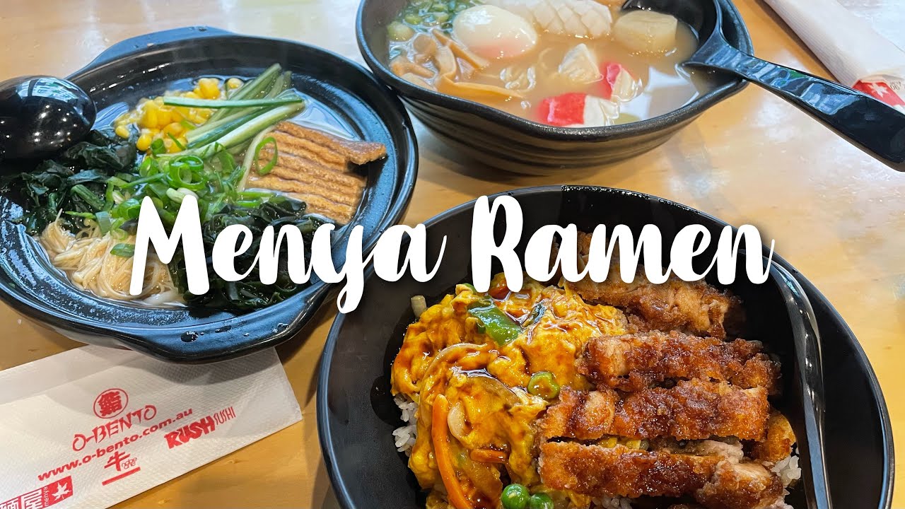 MELBOURNE RESTAURANT | MENYA RAMEN - YouTube