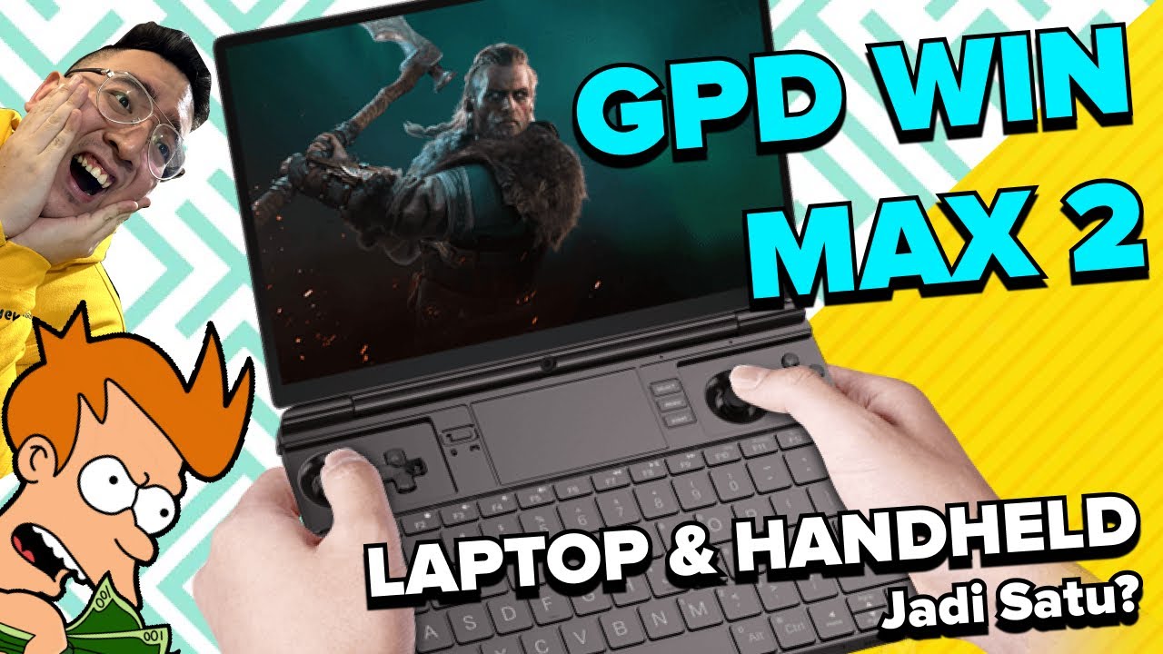 GPD Win Max 2: Kerja 💼 atau Main 🎮? Terserah Lu! Review Indonesia ...