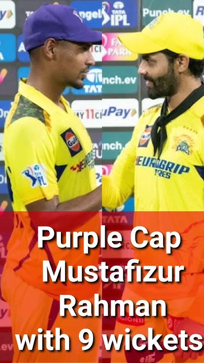 IPL 2024 Purple Cap: Mustafizur Rahman tops the chart with 9 wickets after CSK vs KKR #shorts ...