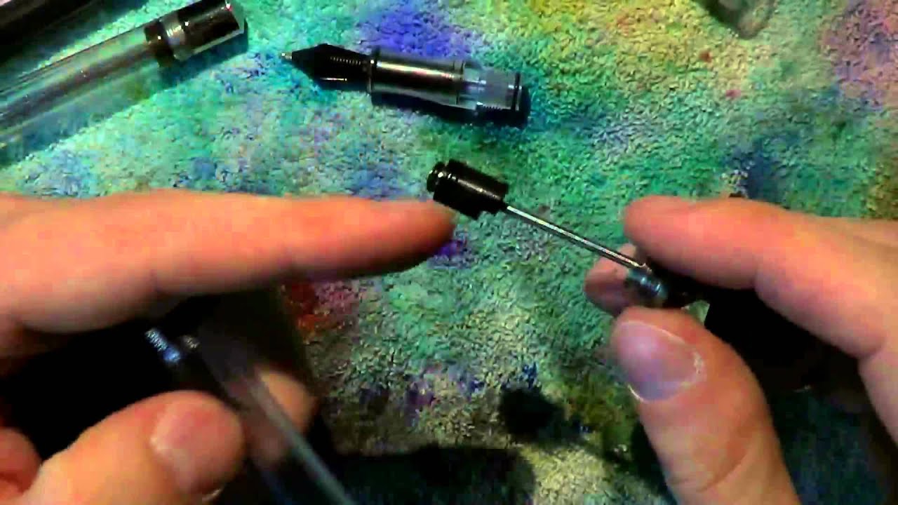 Fountain Pen Shootout #63: Demonstrator Vacuum Filled pens - YouTube