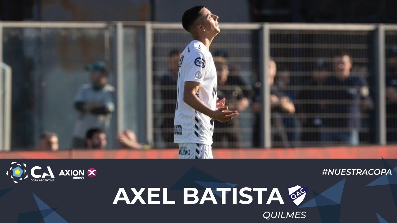 Axel Batista - Quilmes - YouTube