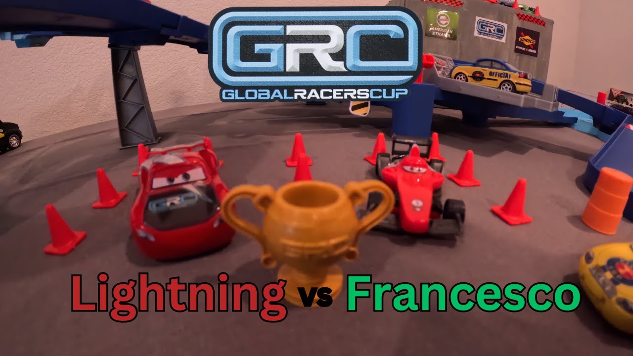 Lightning Mcqueen Vs Francesco Bernoulli, Global Racers Cup ...