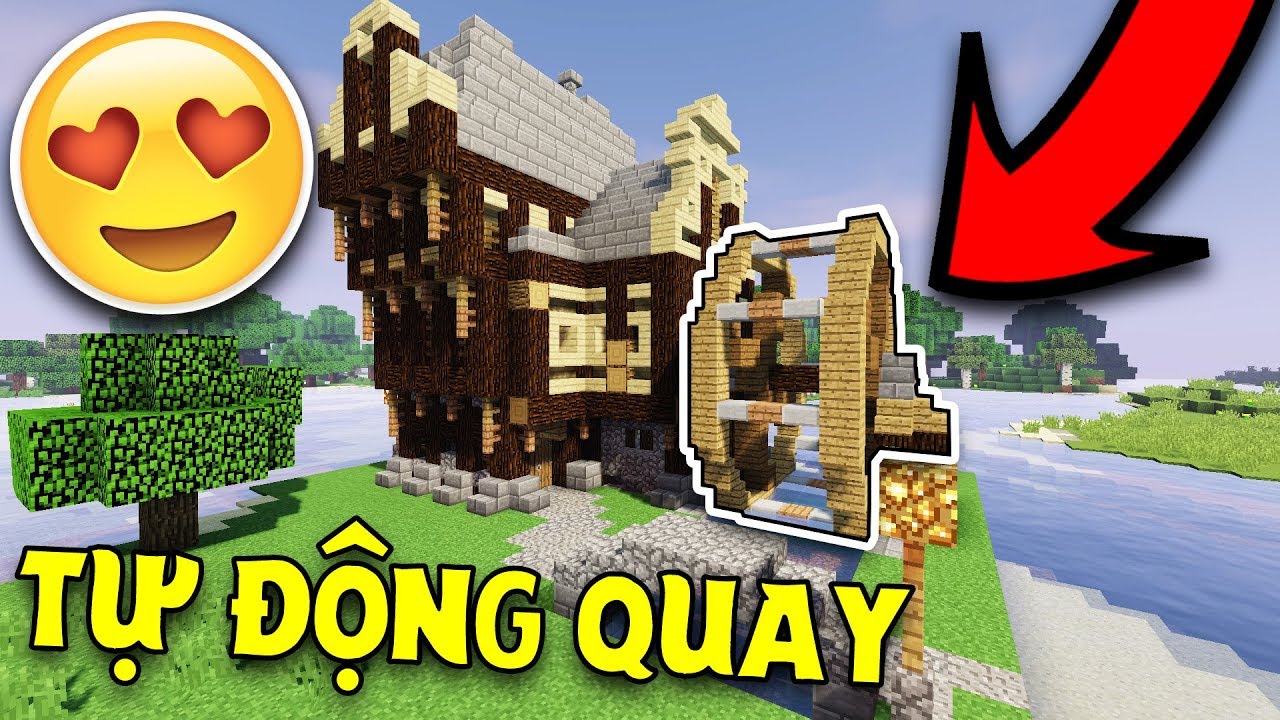 MINECRAFT MOD XÂY NHÀ TỰ ĐỘNG*CỰC NHANH VÀ CỰC DỄ !! - YouTube