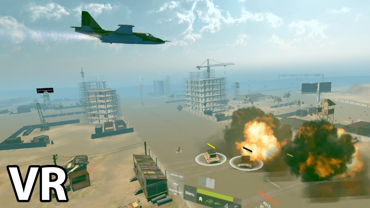 Armor Clash VR - 4K GAMEPLAY [Modern Warfare RTS In Virtual Reality ...