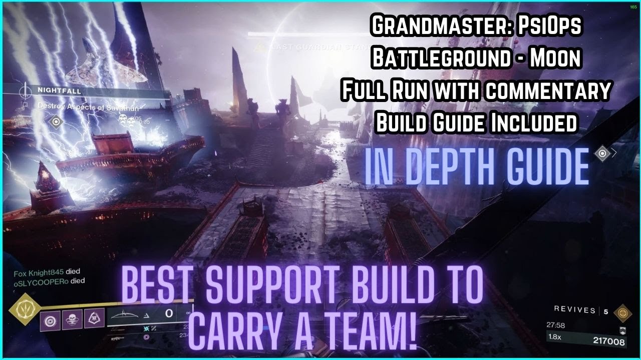 How to Complete PsiOps Battleground Moon Grandmaster in Season of the ...