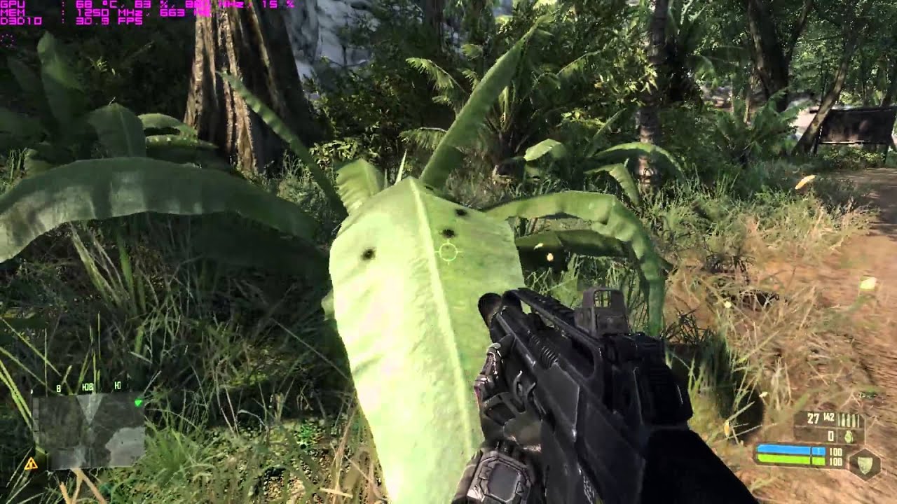 Crysis Ultra Settings! On Radeon HD 7750 - YouTube
