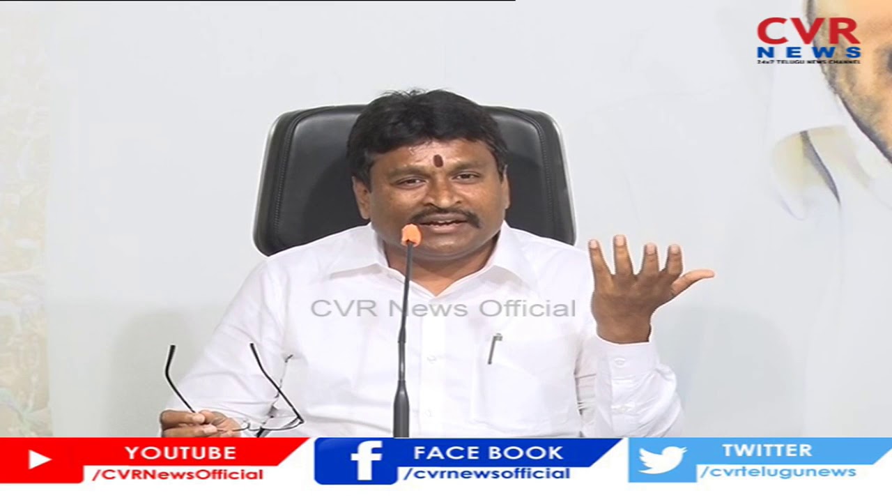 Minister Vellampalli Srinivasa Rao strong counter to Chandrababu and Nara Lokesh | CVR News ...