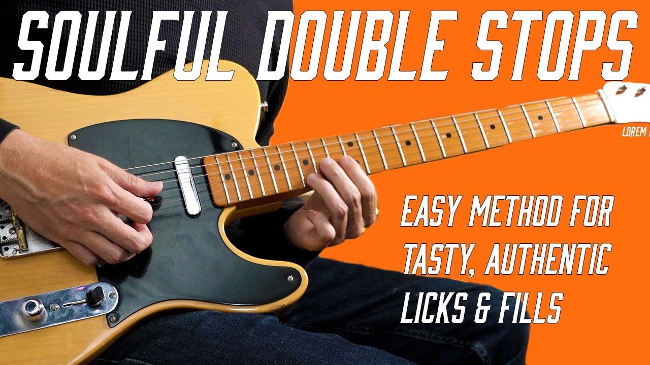 Soulful & Melodic Double Stops (Easy Pentatonic Method) - YouTube