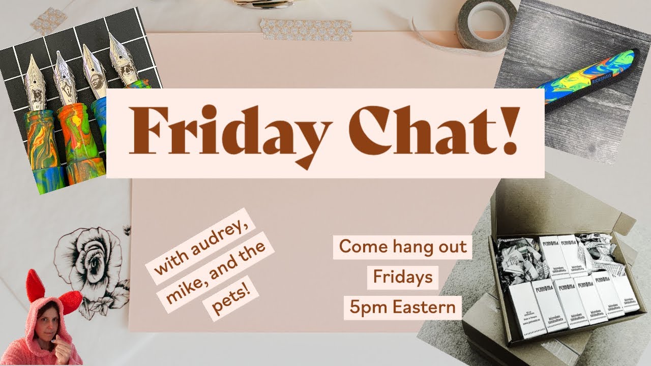 Friday Chat! 11/25/2022 Edition: We went on a trip. We got some ink. I ...