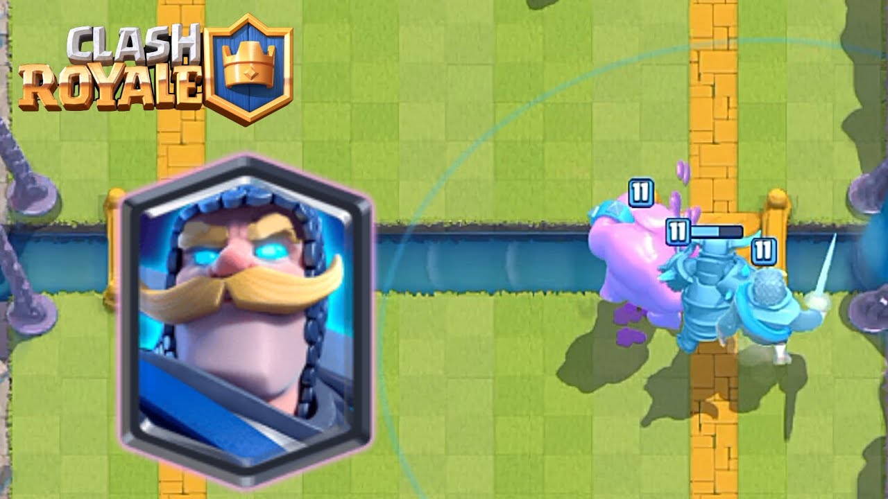 Best Card In Clash Royale Super Knight - YouTube