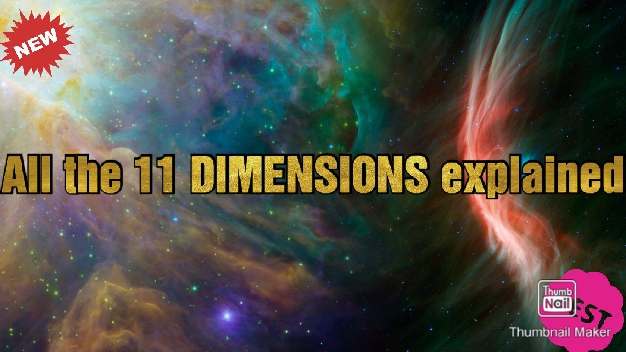 All the 11 dimensions clearly explained - YouTube