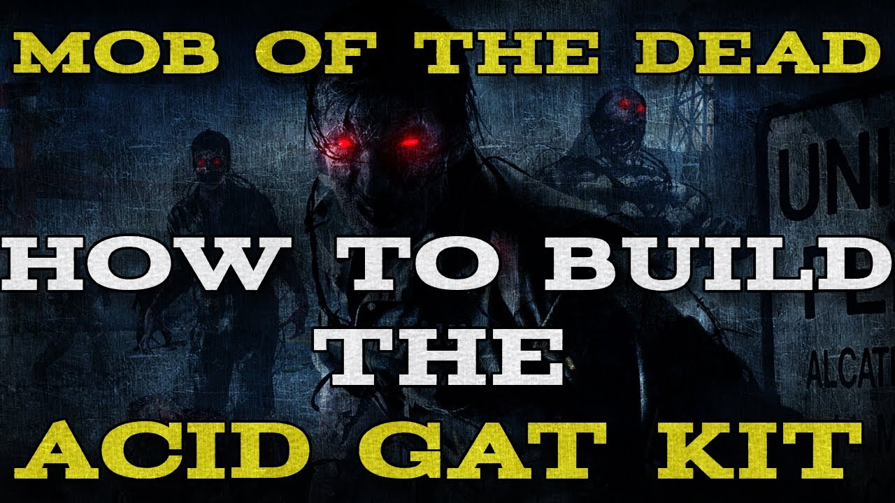Black Ops 2: Mob of the Dead - How to build the Acid Gat Kit - YouTube