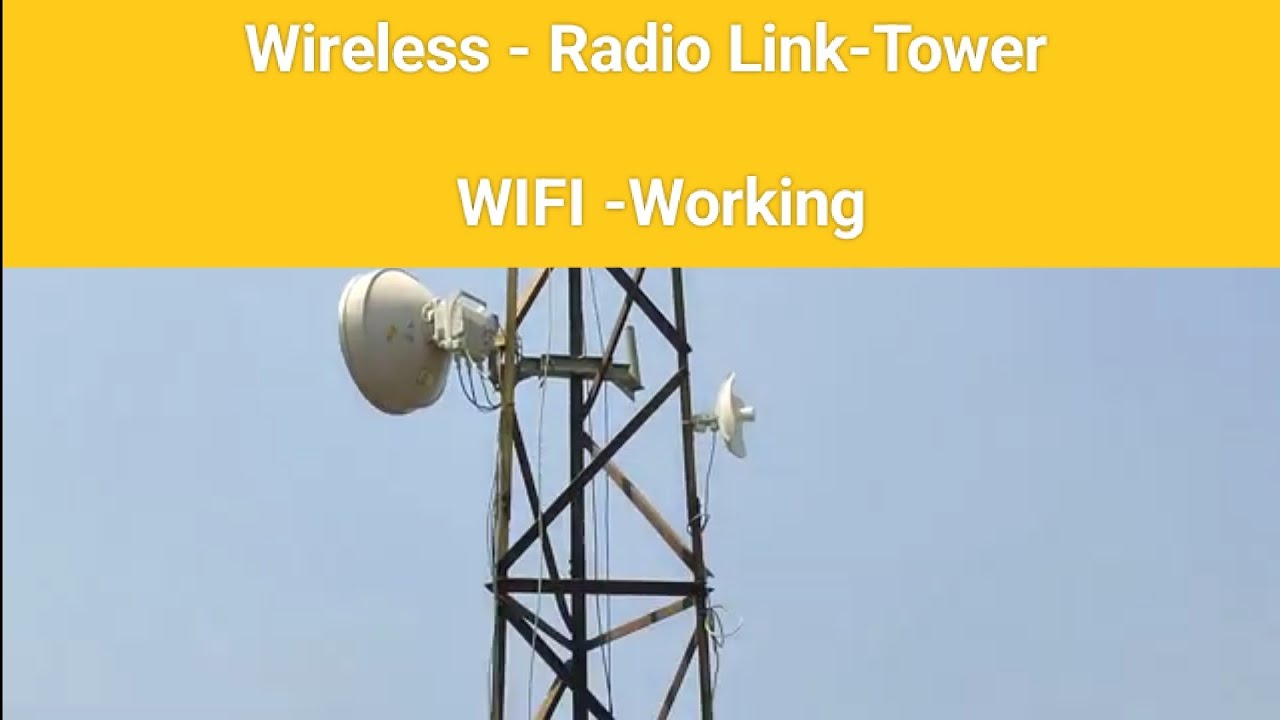 #Radio-LinK wireless network Radio link , how to work radio link - YouTube