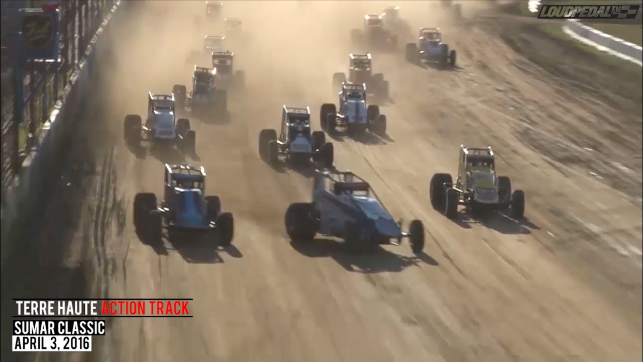 Highlights: USAC Silver Crown Series at Terre Haute - April 3, 2016 ...