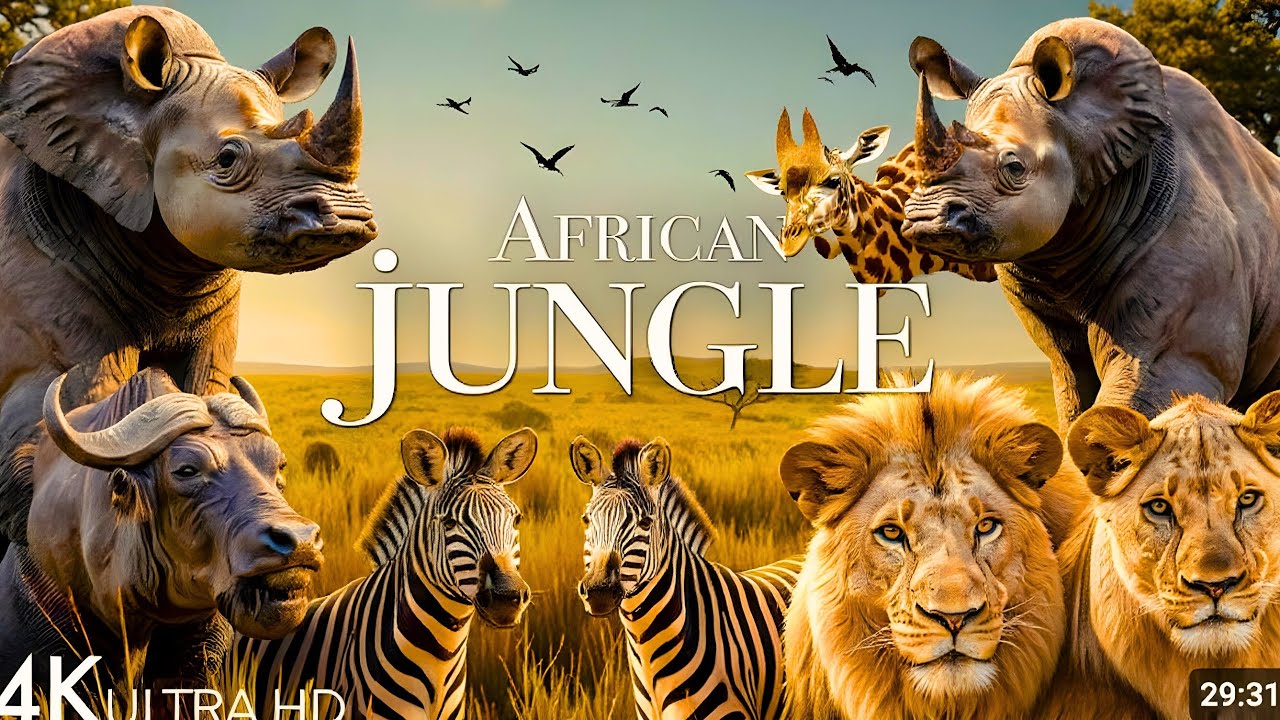 Jungle Discovery Relax 4K Ultra HD - YouTube
