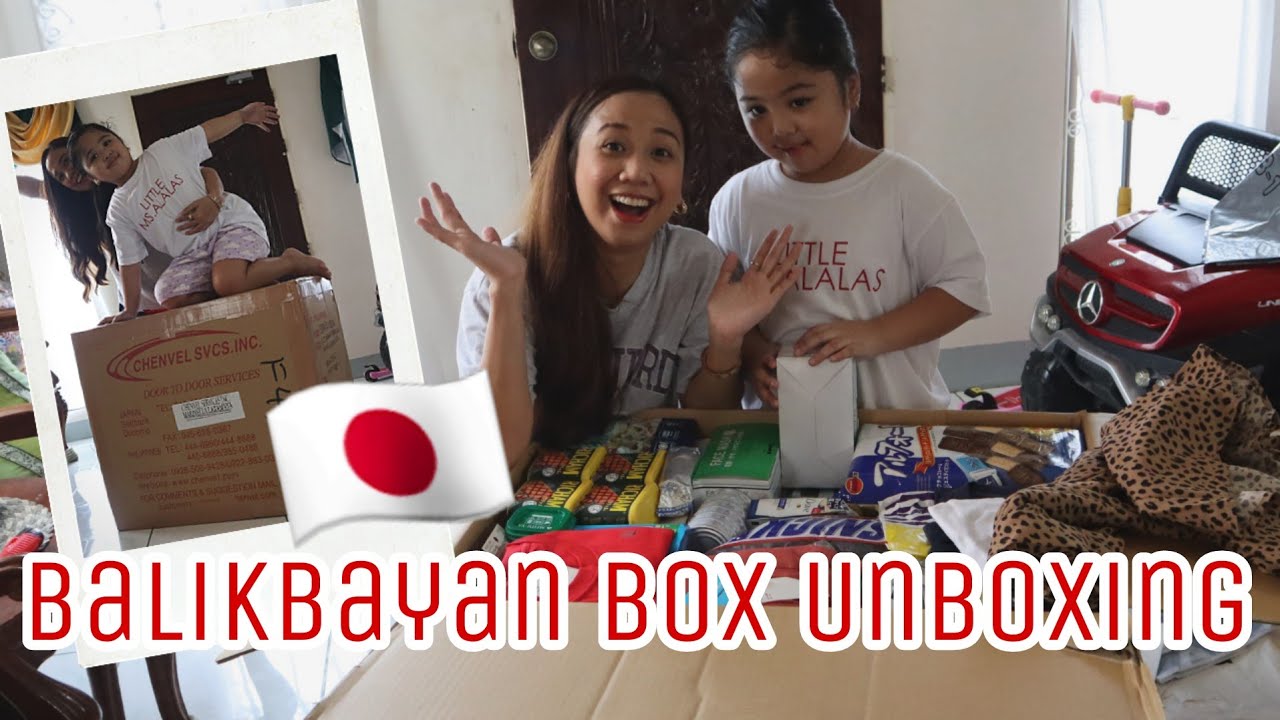 MGA AYUDA GALING JAPAN! UNBOXING THE BALIKBAYAN BOX. ANONG MGA LAMAN ...