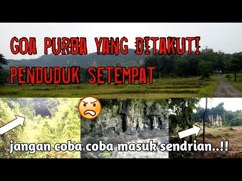 goa purba yang ternenal angker - YouTube