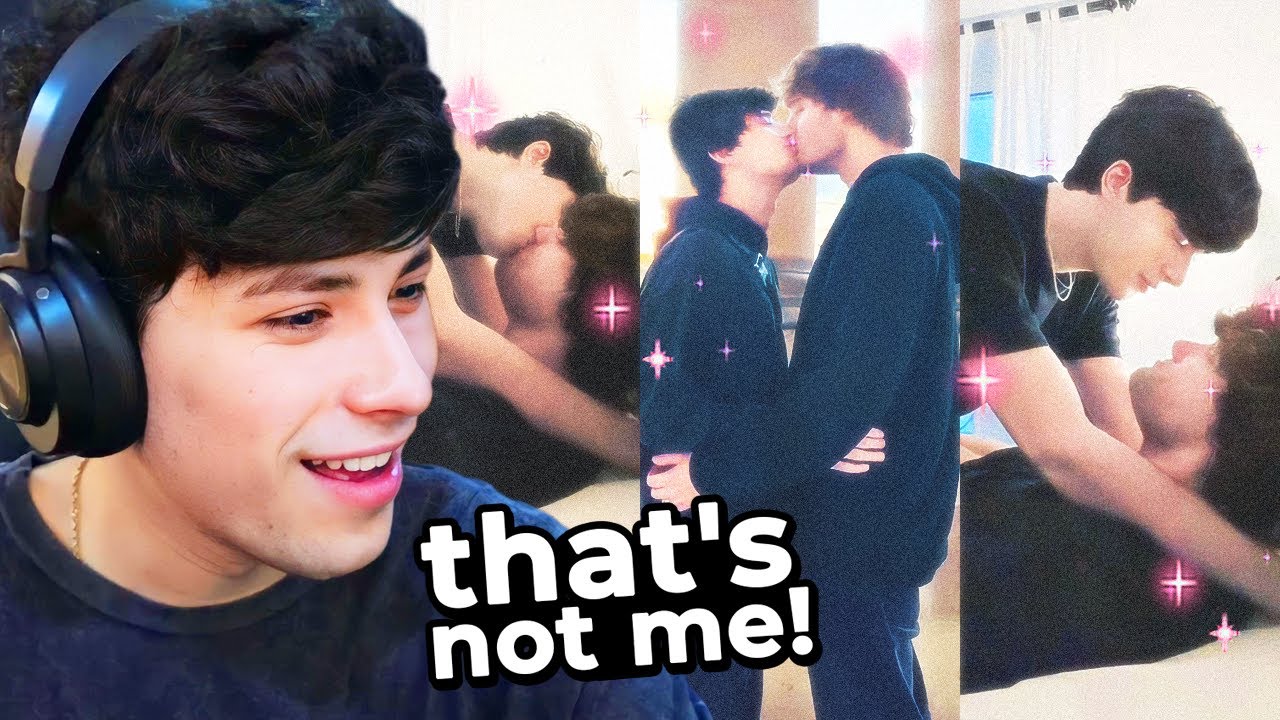 George Reacts to Him Kissing Dream... - YouTube