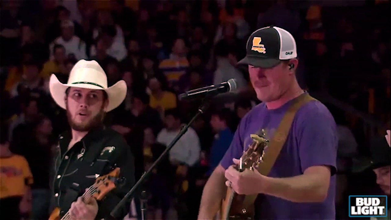 LSU Basketball Halftime Performance: Parish County Line- Back Roads ...
