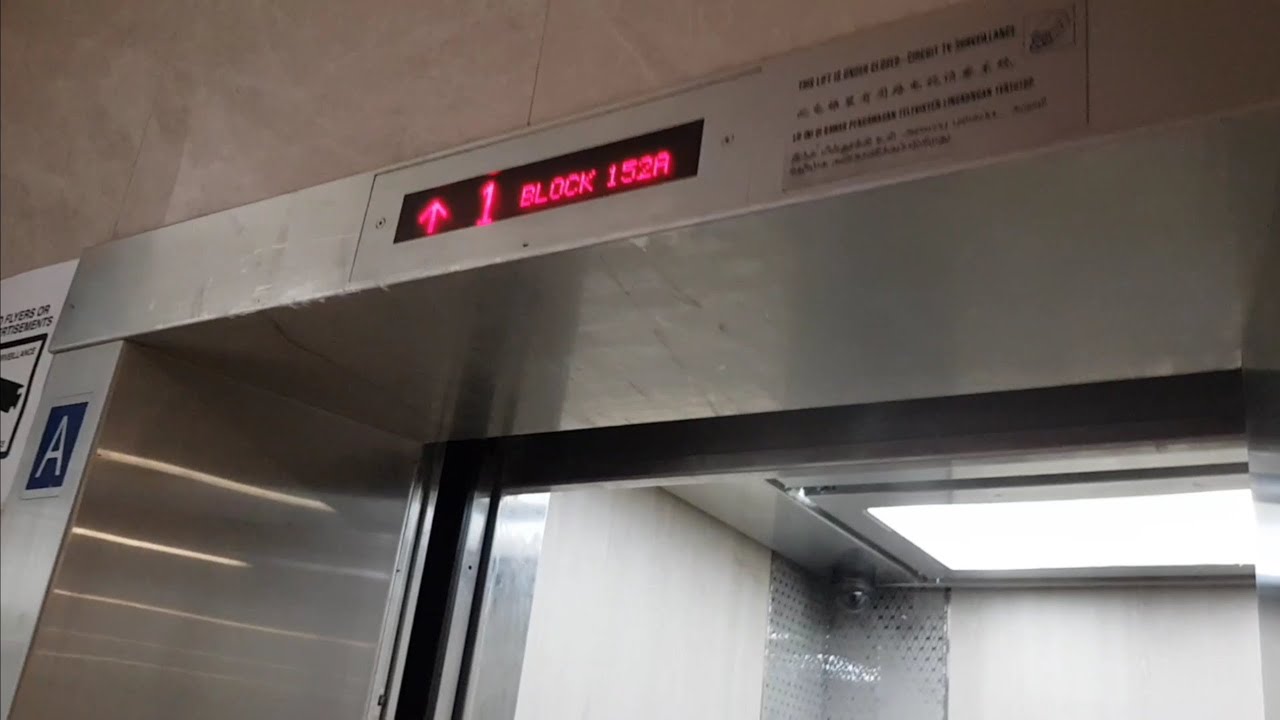 EM lifts at Blk 152A Bedok South Horizon - YouTube