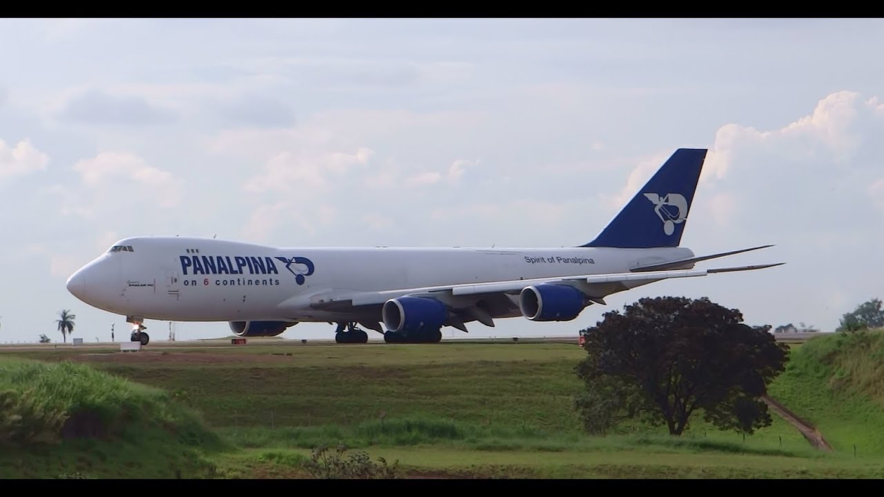Boeing 747-8F da Atlas Air (Panalpina Livery) Viracopos/Campinas - YouTube