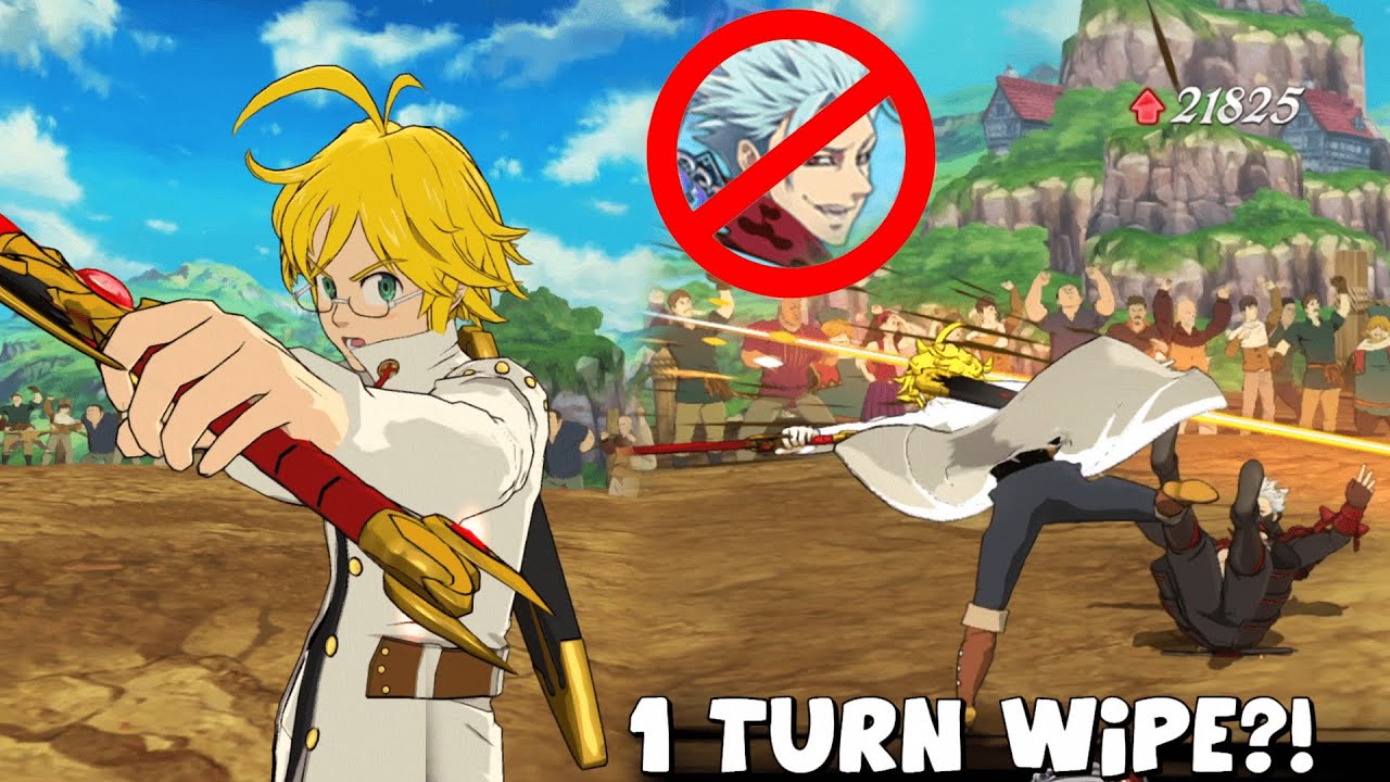 SR MELIODAS 1 TURN WIPES PURGATORY BAN & MARGARET TEAMS?!! [Seven Deadly Sins Grand Cross] - YouTube