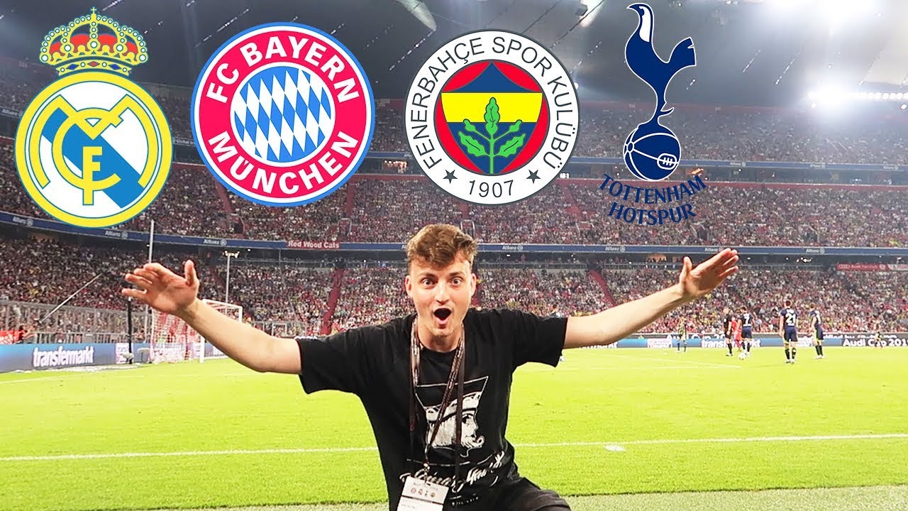 VIP FC Bayern & Real Madrid Stadionvlog | Direkt am Rasen | ViscaBarca ...