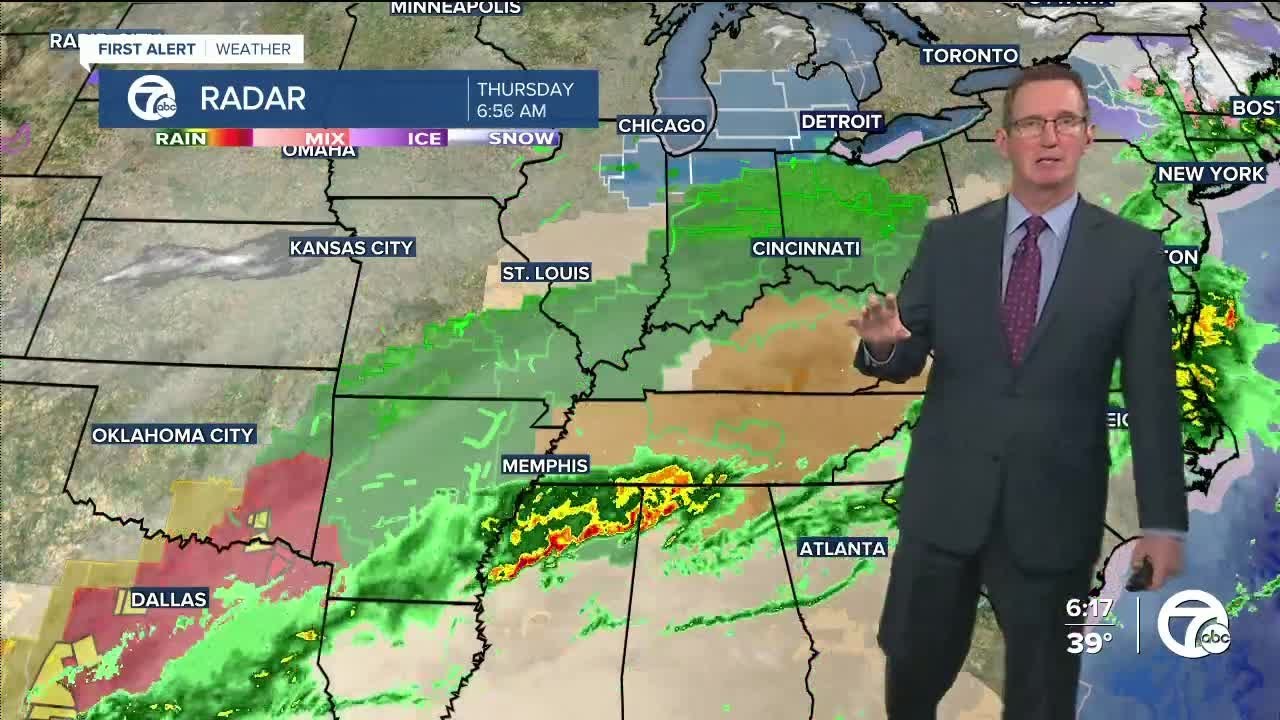 Winter storm watch for heavy snow - YouTube