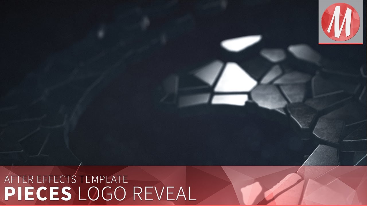 Pieces | Element 3d Logo Reveal - After Effects Template - YouTube
