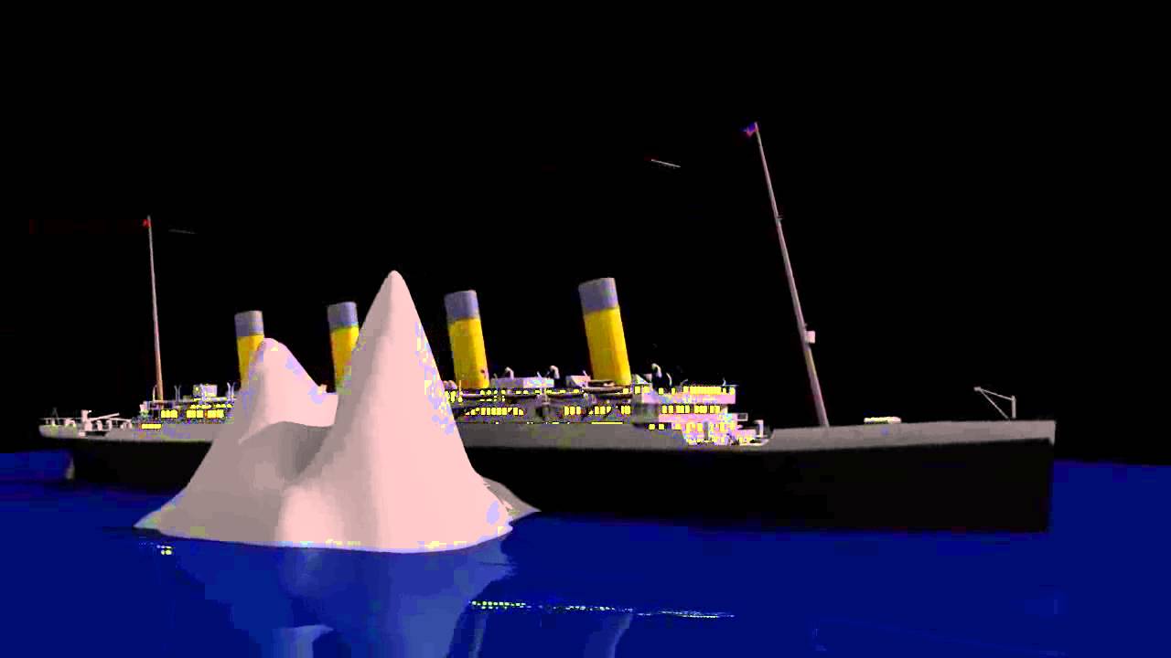 Titanic Sinking Animation Version 4 ( 60 FPS ) - YouTube