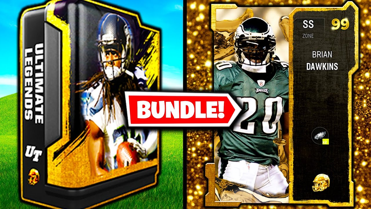 I PULLED ALL OF THE ULTIMATE LEGEND PACKS FOR BRIAN DAWKINS! MADDEN 23 ...
