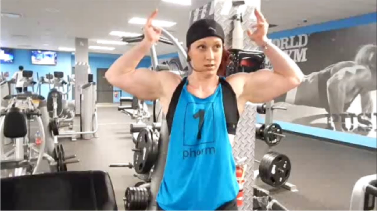 23 YEAR OLD GIRL HAS HUGE ARMS !! - YouTube
