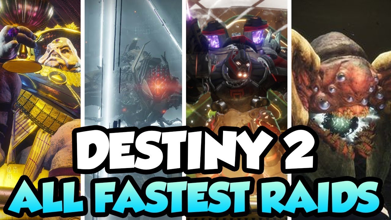 All Fastest Raid Speedruns in Destiny 2 [Full Raids] - YouTube