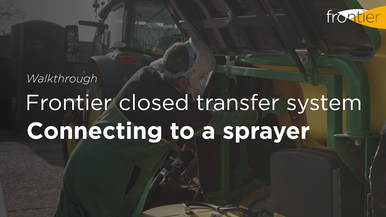 Frontier CTS walkthrough: connecting to a sprayer - YouTube