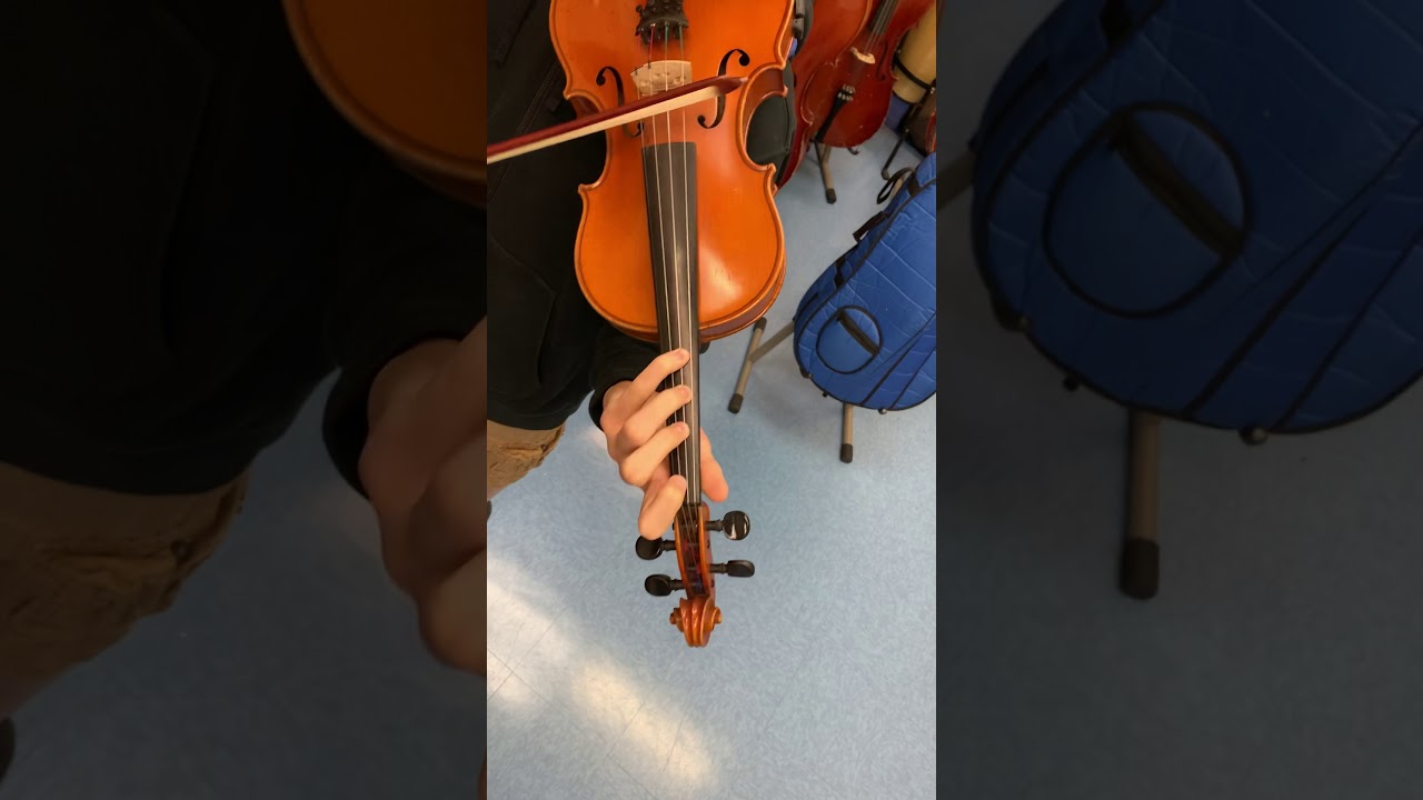 F major scale violin - YouTube