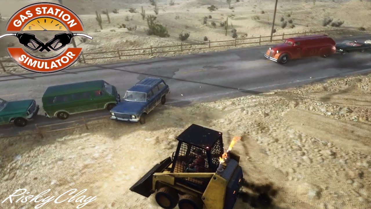 GAST STATION SIMULATOR Ep# 5 Traffic Jam We Upgrade our station to lvl ...
