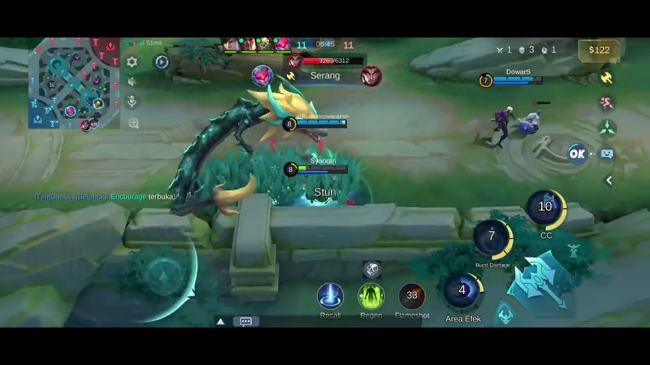 Setelah sekian lama akhirnya triple kill (mobile legends) - YouTube