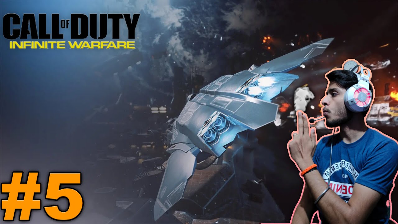 Code Red: Enemy Ship Above The Moon | Call of Duty: Infinite Warfare #5 ...