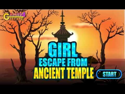 Girl Escape From Ancient Temple Walkthrough [G4E] - YouTube