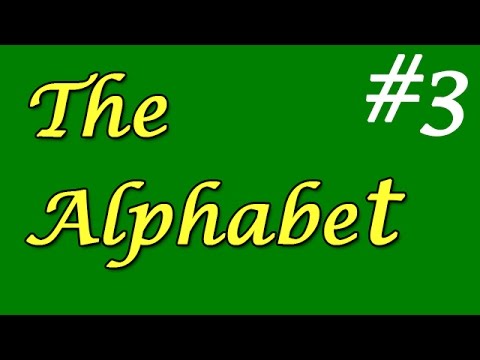 3 - The Alphabet 3rd Part (Alfabe 3. Bölüm) - YouTube