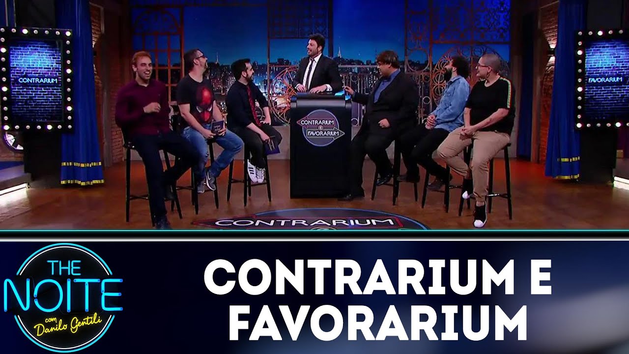Contrarium Favorarium | The Noite (14/12/18) - YouTube