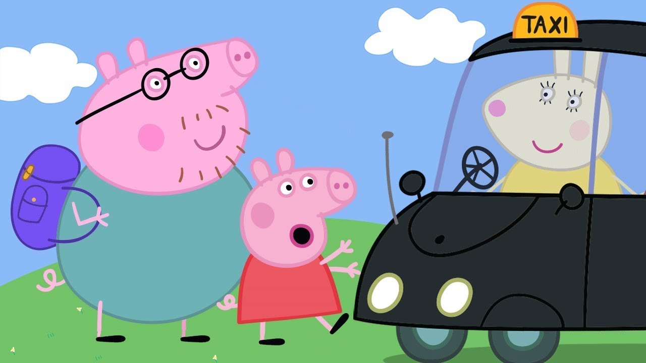 Peppa Pig Full Episodes | Miss Rabbit's Taxi | Cartoons for Children ...