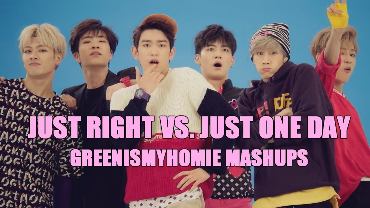 BTS/GOT7 - JUST ONE DAY X JUST RIGHT [MASHUP] - YouTube