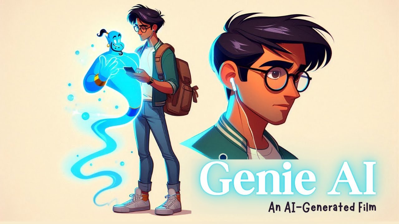 Genie AI | A Magical Journey of Krish | An AI Generated Short Film ...